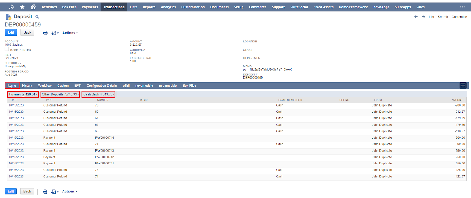 Payout Reconciliation